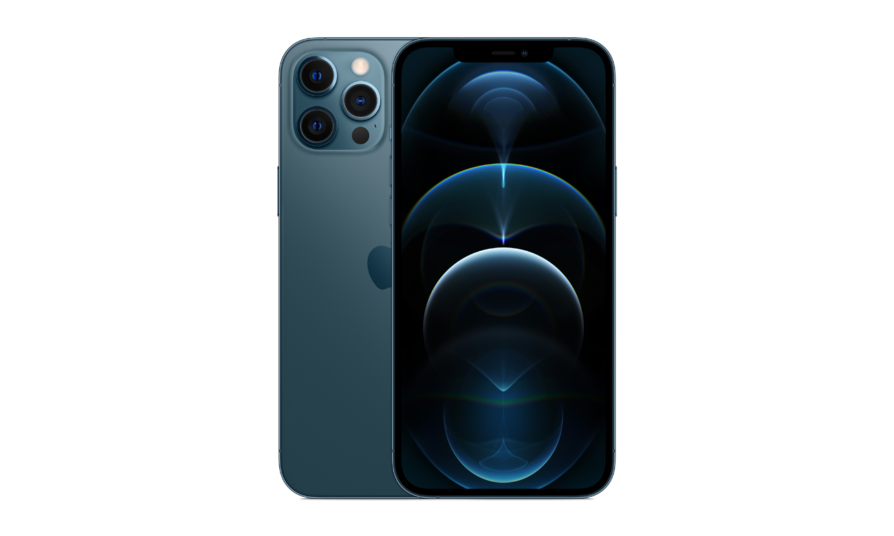 Apple iPhone 12 Pro Max 128Gb Pacific Blue (MGDA3) купити у Львові. Доступна ціна в MobilePlanet