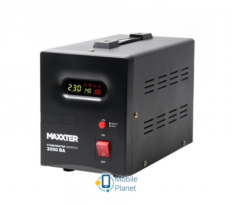Купить Maxxter MX-AVR-S2000-01 2000VA в Одессе, Львове, Харькове цена со склада интернет-магазин ...