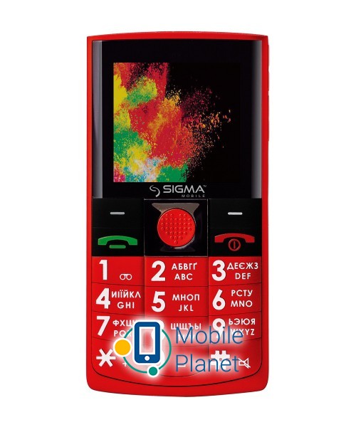 Купить Sigma mobile Comfort 50 Solo Red в Одессе, Львове, Харькове цена ...