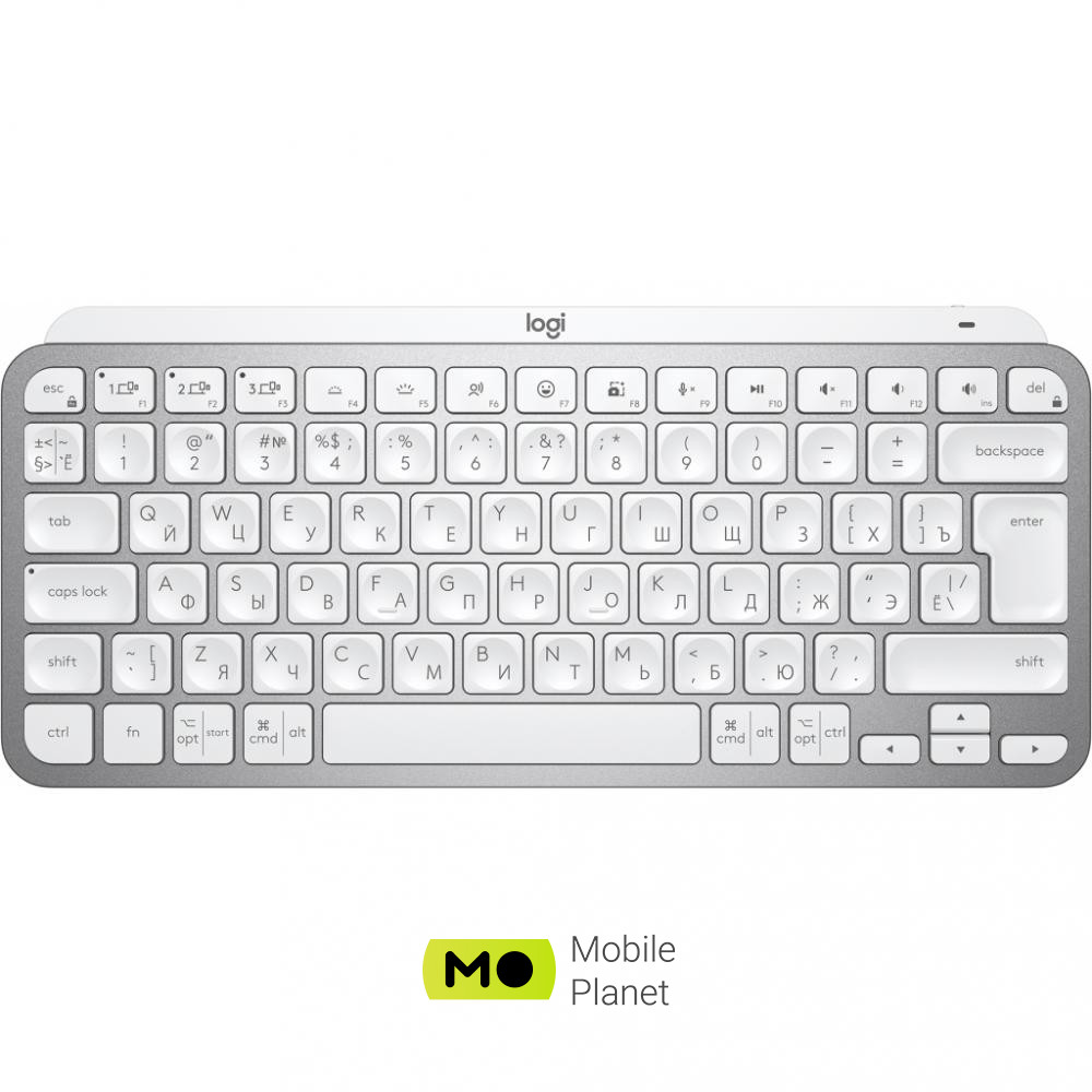 Купить Logitech MX Keys Mini Wireless Illuminated Pale Grey (920-010502 ...