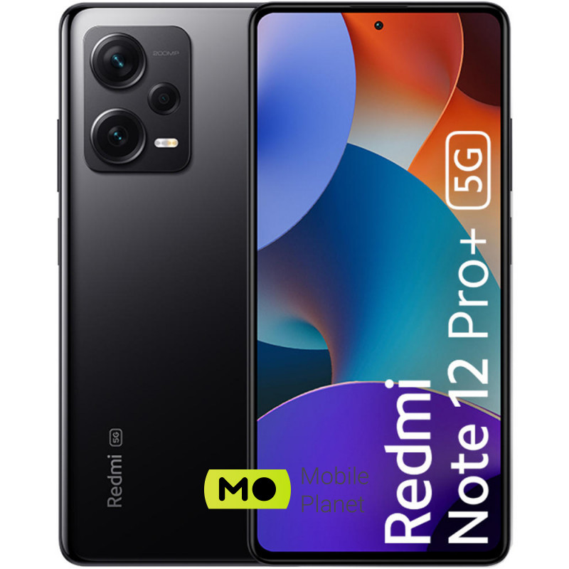 Купить Xiaomi Redmi Note 12 Pro Plus 5G 8/256GB Black Europe в Одессе ...
