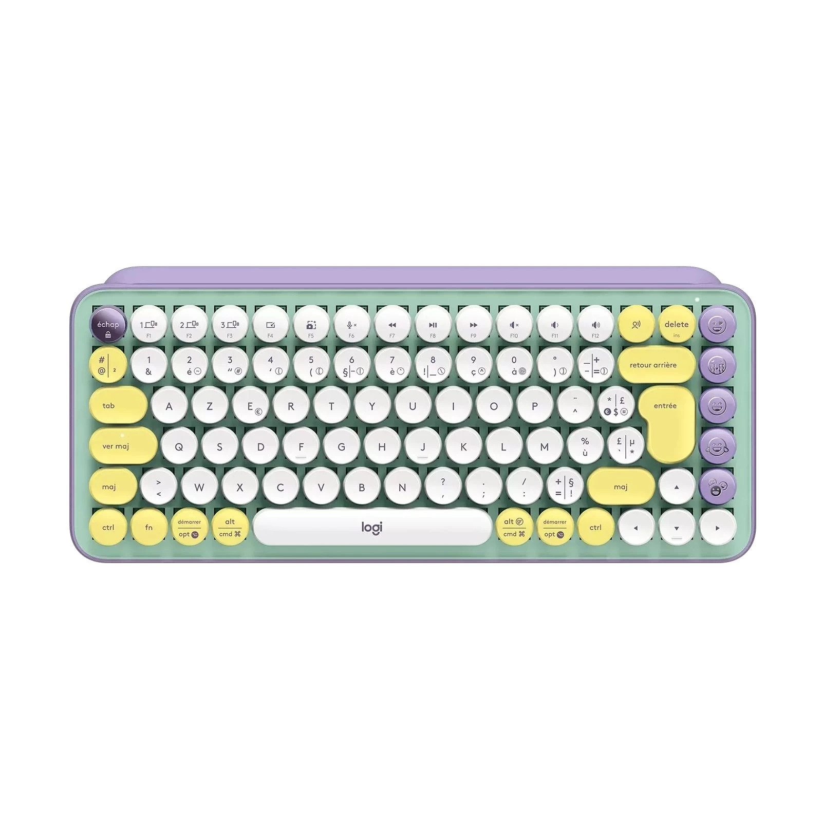 Купить Logitech POP Keys Wireless Mechanical Keyboard UA Daydream Mint ...