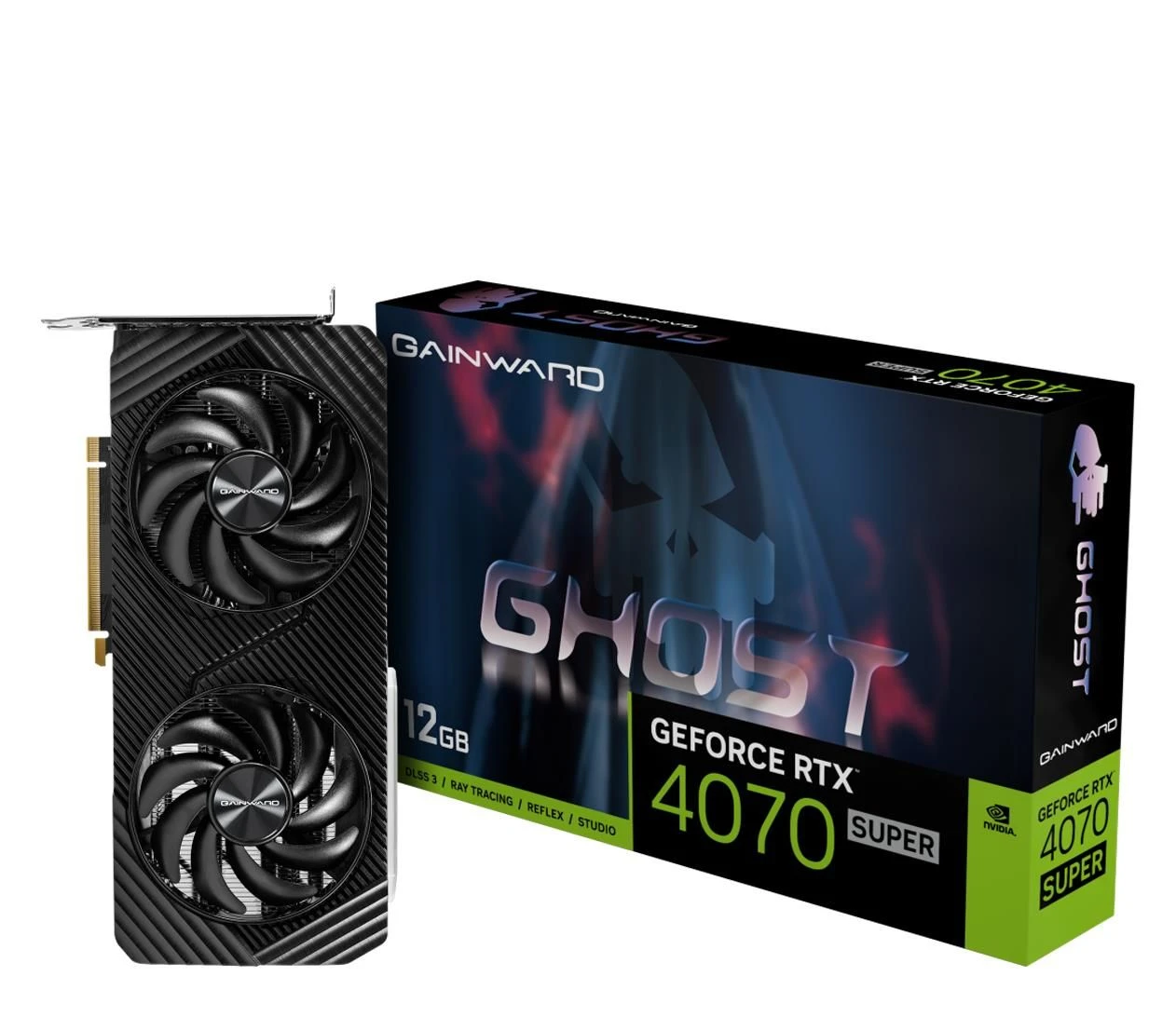 Купить Gainward GeForce RTX 4070 Super Ghost 12GB GDDR6X (471056224 ...