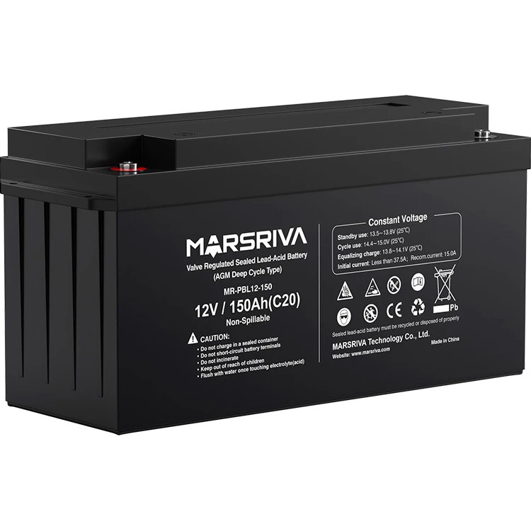 MARSRIVA AGM Deep-cycle 12V 150Ah (12В, 150Ач) (MR-PBL12-150) купити у ...