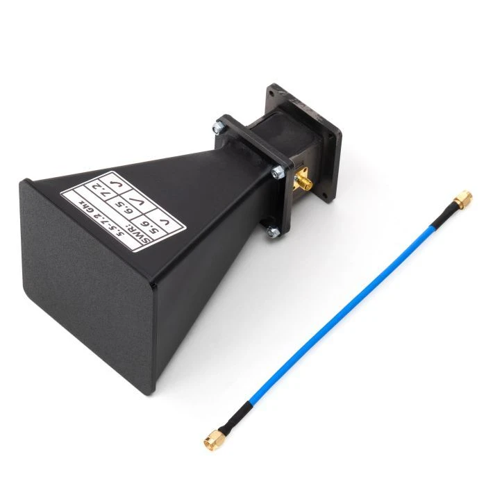 Антена для дрона RavLink Рупор 5.5-7.2 GHz 14 dBi SMA RHCP (RUPOR 5.5-7 ...